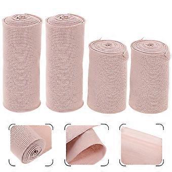 4pcs Elastic Medical Bandages Wrap Compression Roll with Extra Metal ...
