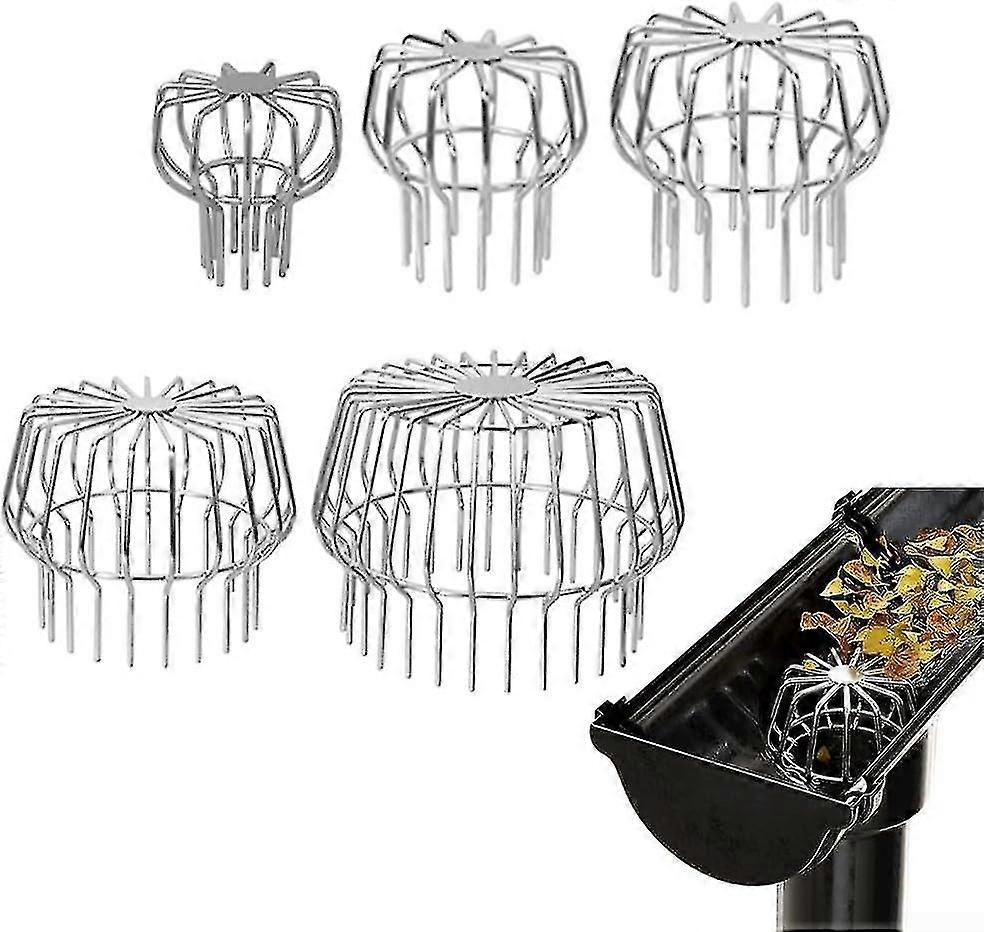 Pipe Protectors,stainless Steel Roof Drain Drainage Ditch Antiblocking ...