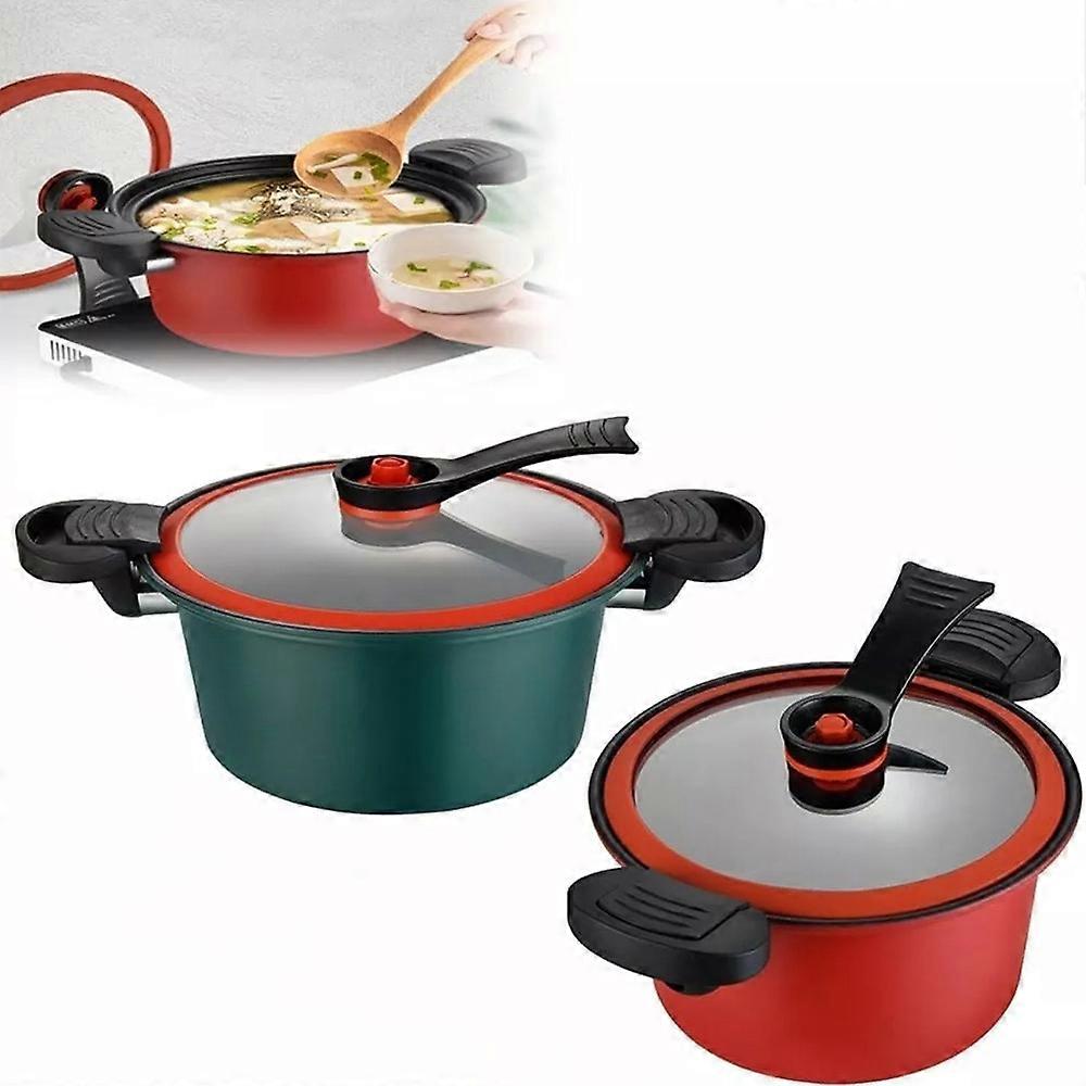 Seattleget Micro Pressure Crock Pot,Gas Stove/Open Fire Induction ...