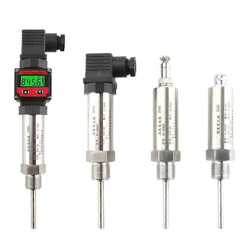 PT100 0-10V Temperature Transmitters Sensor 0 to 150 Degrees RTD PT100 4-20mA 0-10V RS485 Signal ...