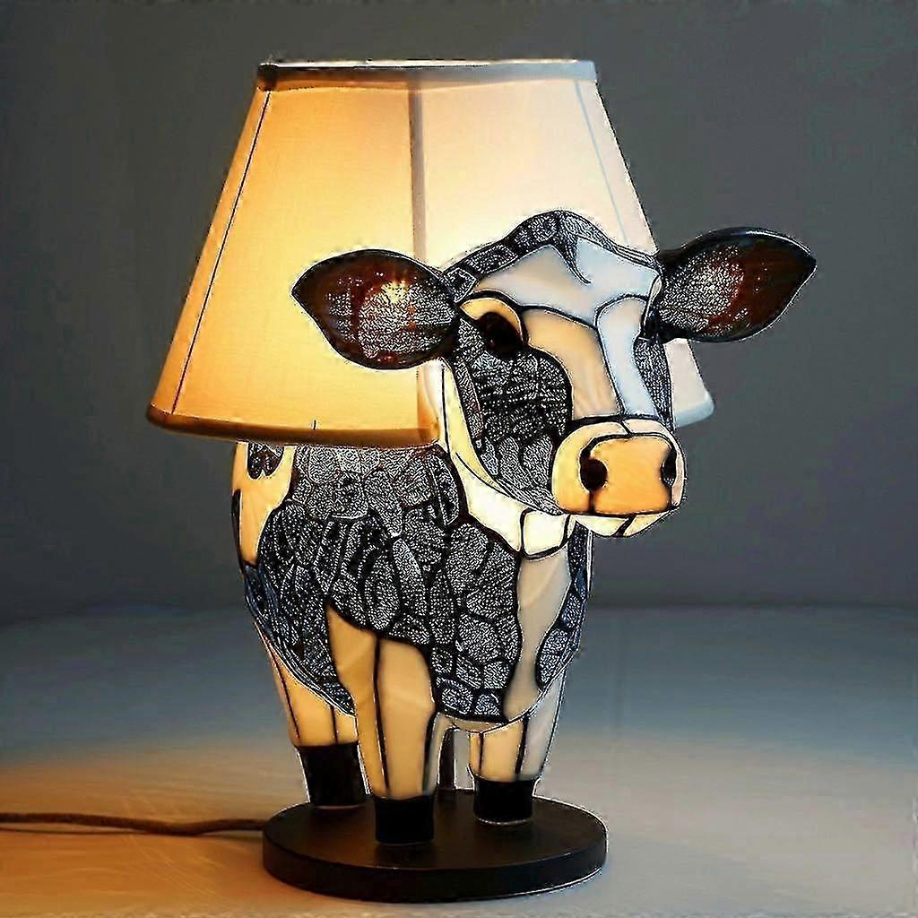 Animal Table Lamp, Animal Table Lamp Series, Retro Table Lamp, Cow ...