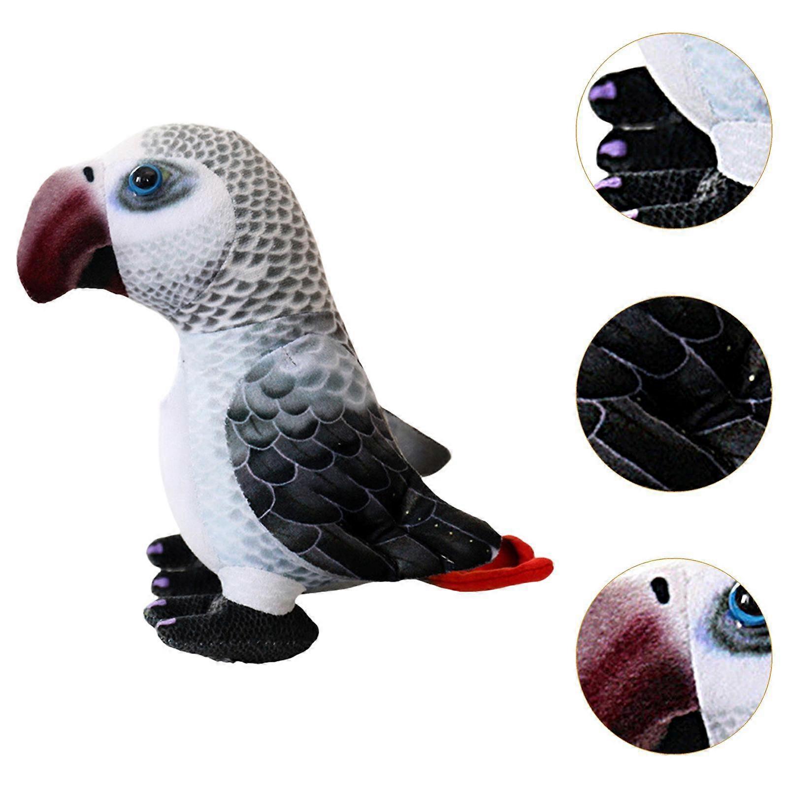 Parrot Plush Doll Bird Stuffed Animal Party Favors Decorative Gift ...