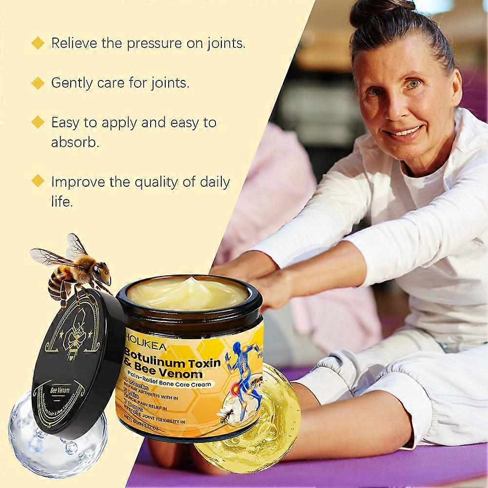 Bee-Venom Cream for Pain Relief Joint Pain Treat Soothing Massage Cream ...