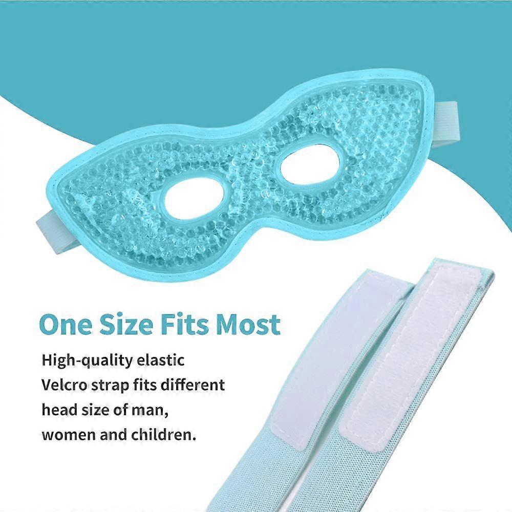 Eye Mask Cooling - Gel Cooling Mask Warm/Cold Therapy Eye Cooling Pads ...