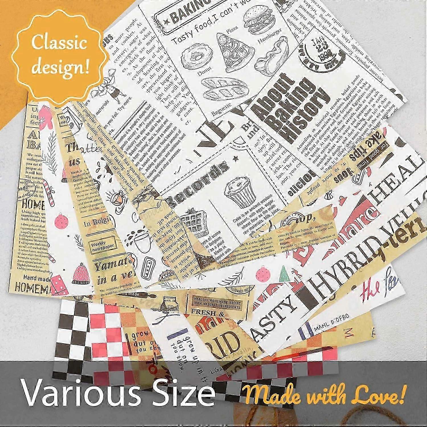 Baking Paper Cuts, 30 X 30 Cm, 200 Sheets, Deli Paper Sheets, Chip ...