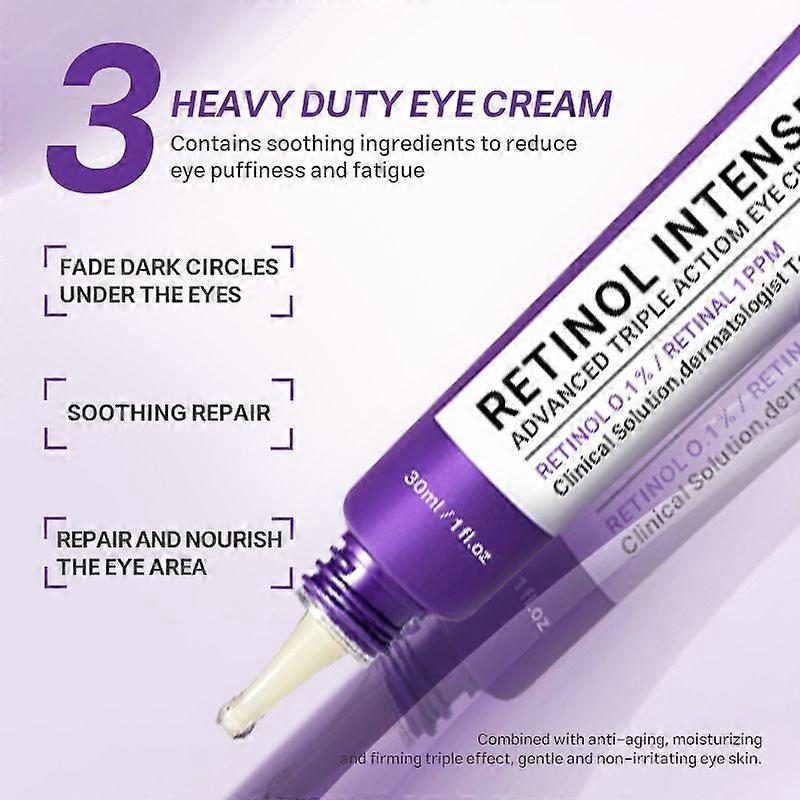 Retinol collagen triple anti-aging eye cream, eye hydration ...