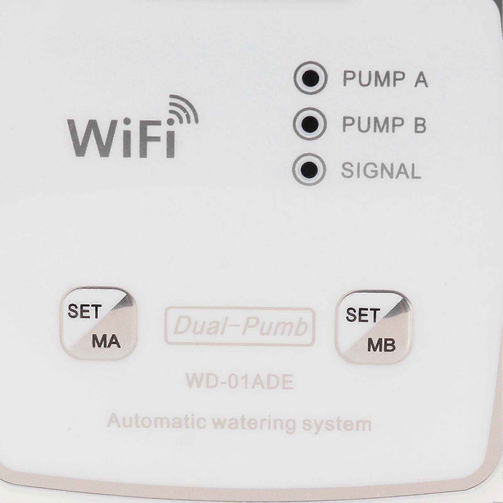 Smart Wi-Fi Automatic Watering System Dual Pump Irrigation Timer for 15 ...