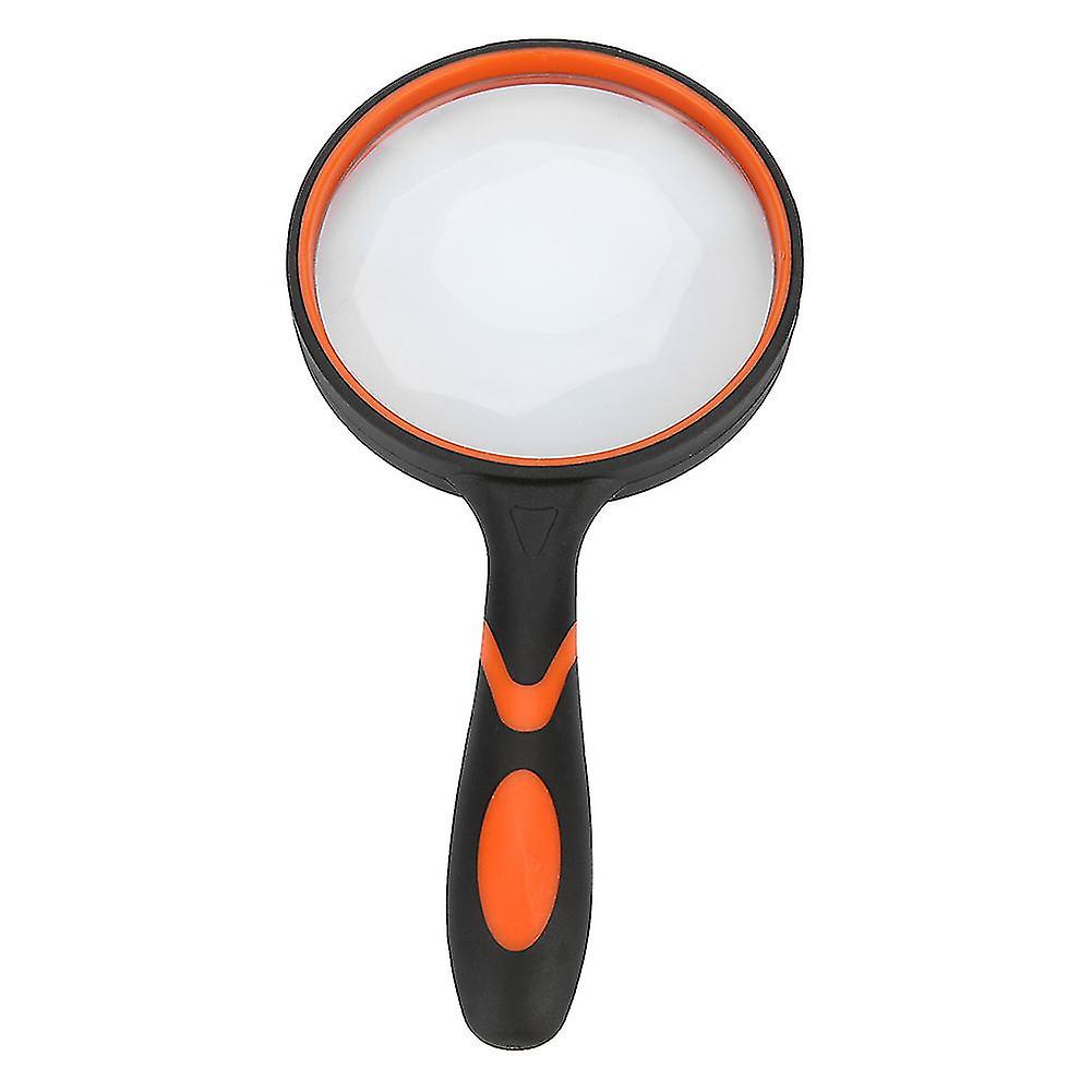 4x Magnifying Glass Handheld Magnifier With Rubber For Reading Insect 4x Magnifying Glass Handheld Magnifier With Rubber For Reading Insect