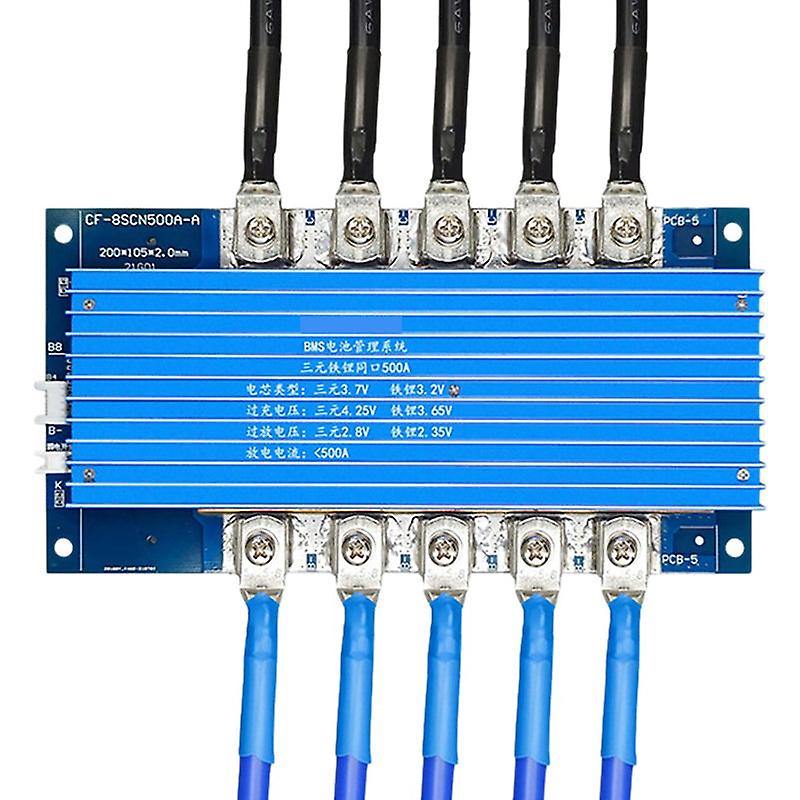 500A Bms 3s Lifepo4 Lithium Ion Battery Charging Board Balancer ...