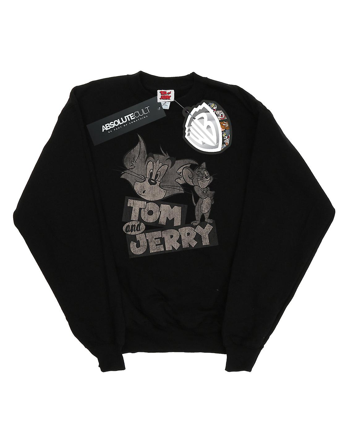 Tom And Jerry Boys Cartoon Wink Sweatshirt | Fruugo UK