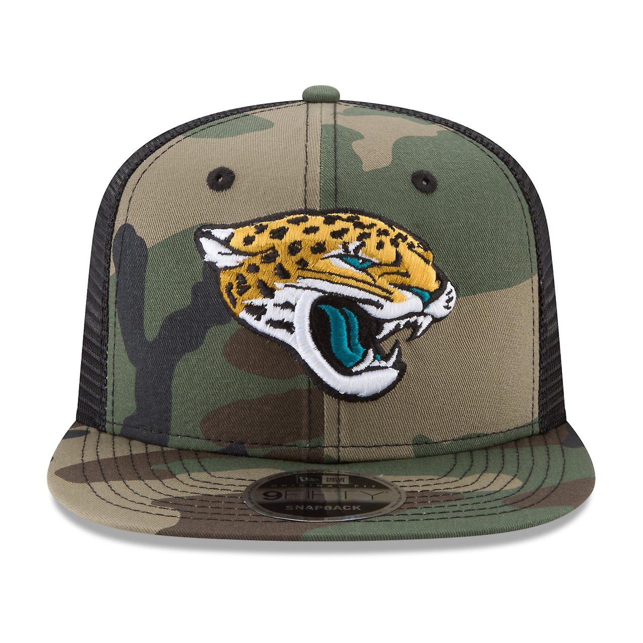 New Era 9Fifty Mesh Snapback Cap Jacksonville Jaguars wood | Fruugo UK