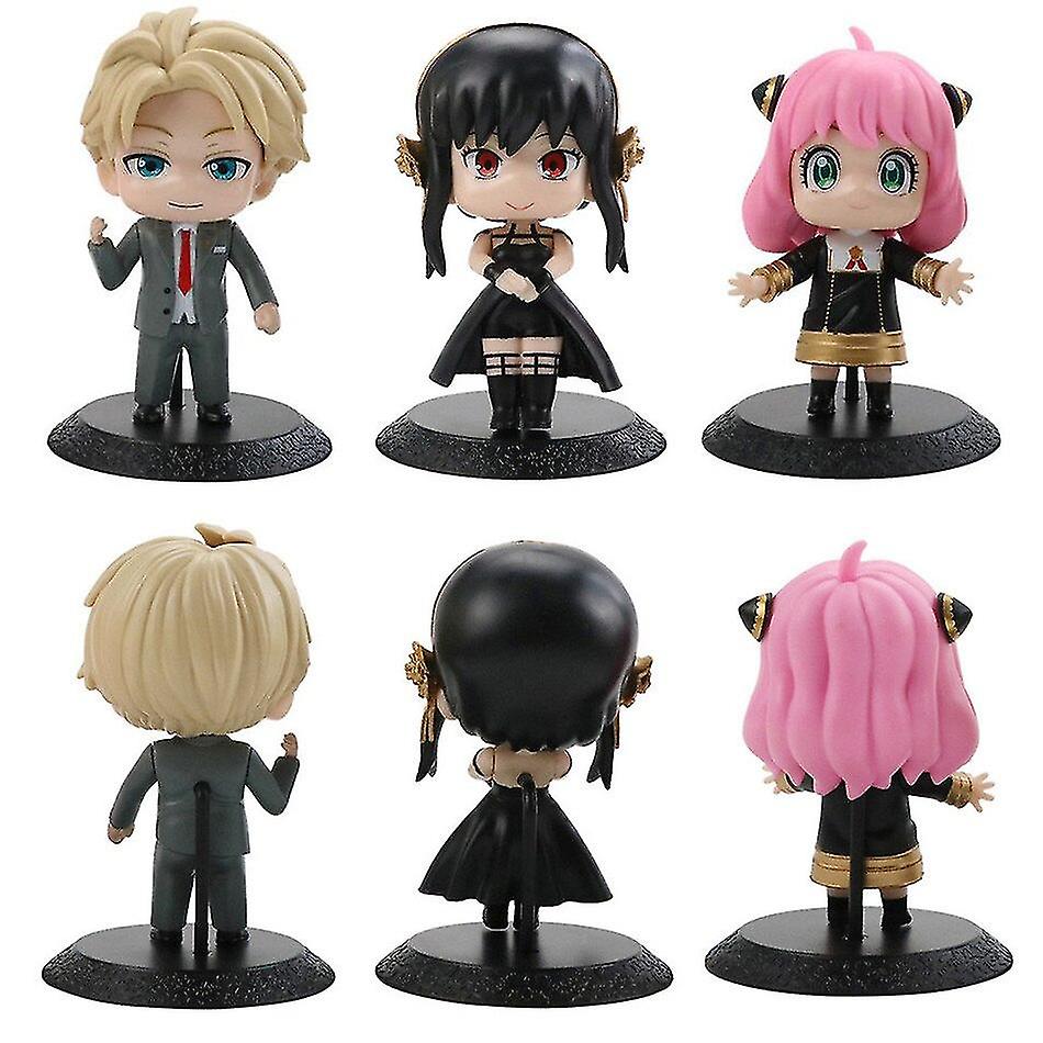 Spy X Family 3 Pcs/set 9-10cm Figure Twilight Anya Yor Forger Figurines ...