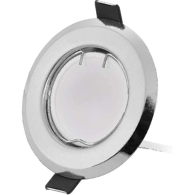 Set Of 3 Ultra Flat Recessed Led Spotlights With 3x5w Dimmable Bulb ...