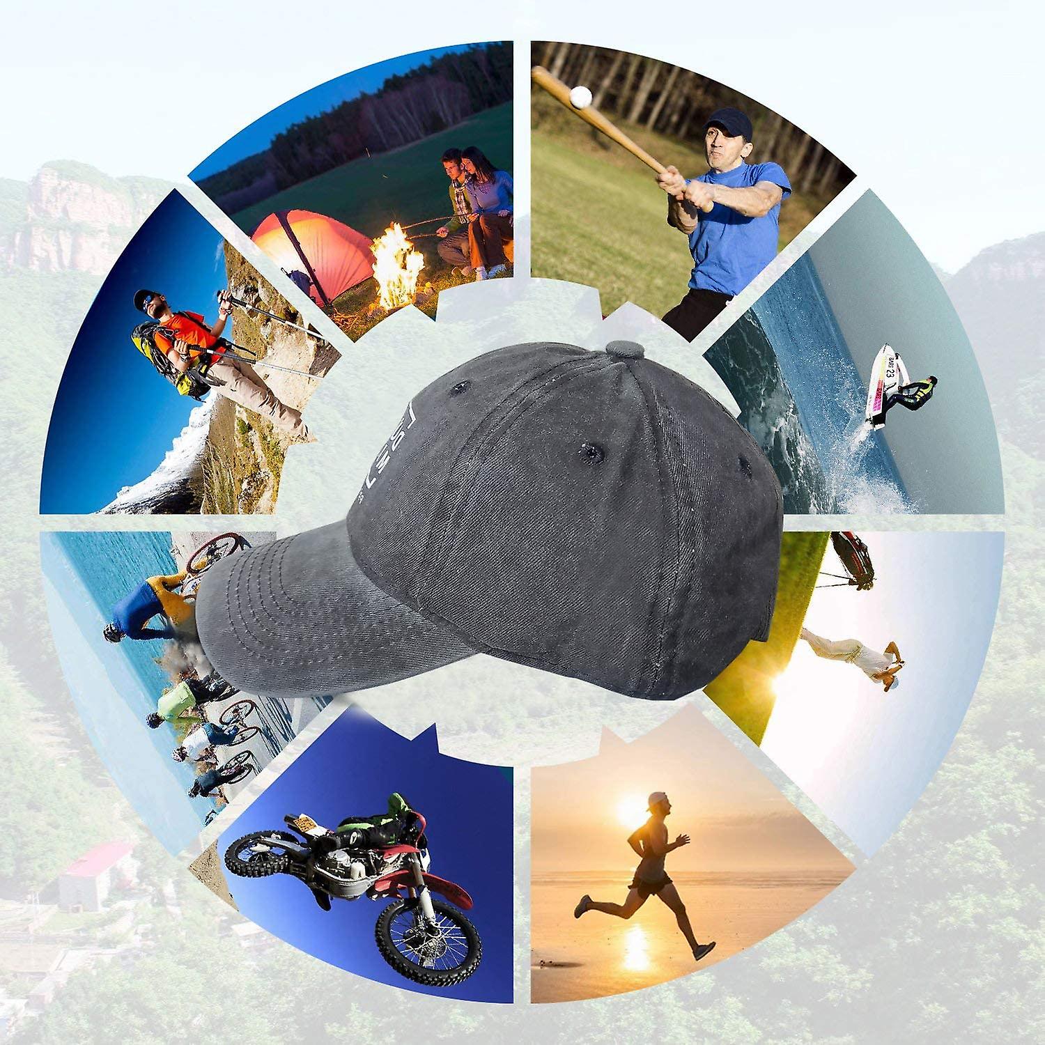 Denim Cap Australian Kangaroo Baseball Dad Capss Classic Adjustable ...