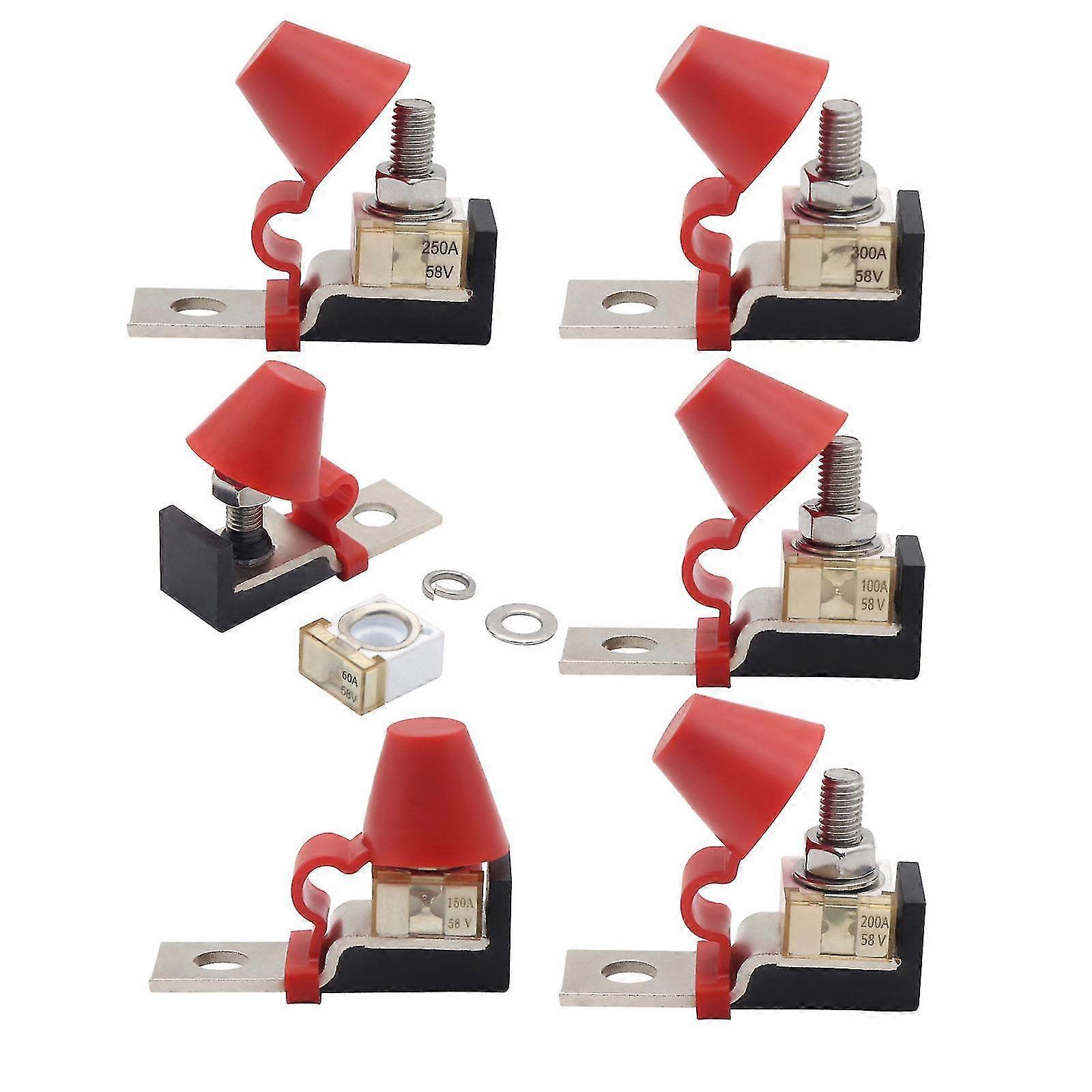 Mrbf Terminal Fuse Block Compact Marine Rated Battery Fuse For Boat 60a ...