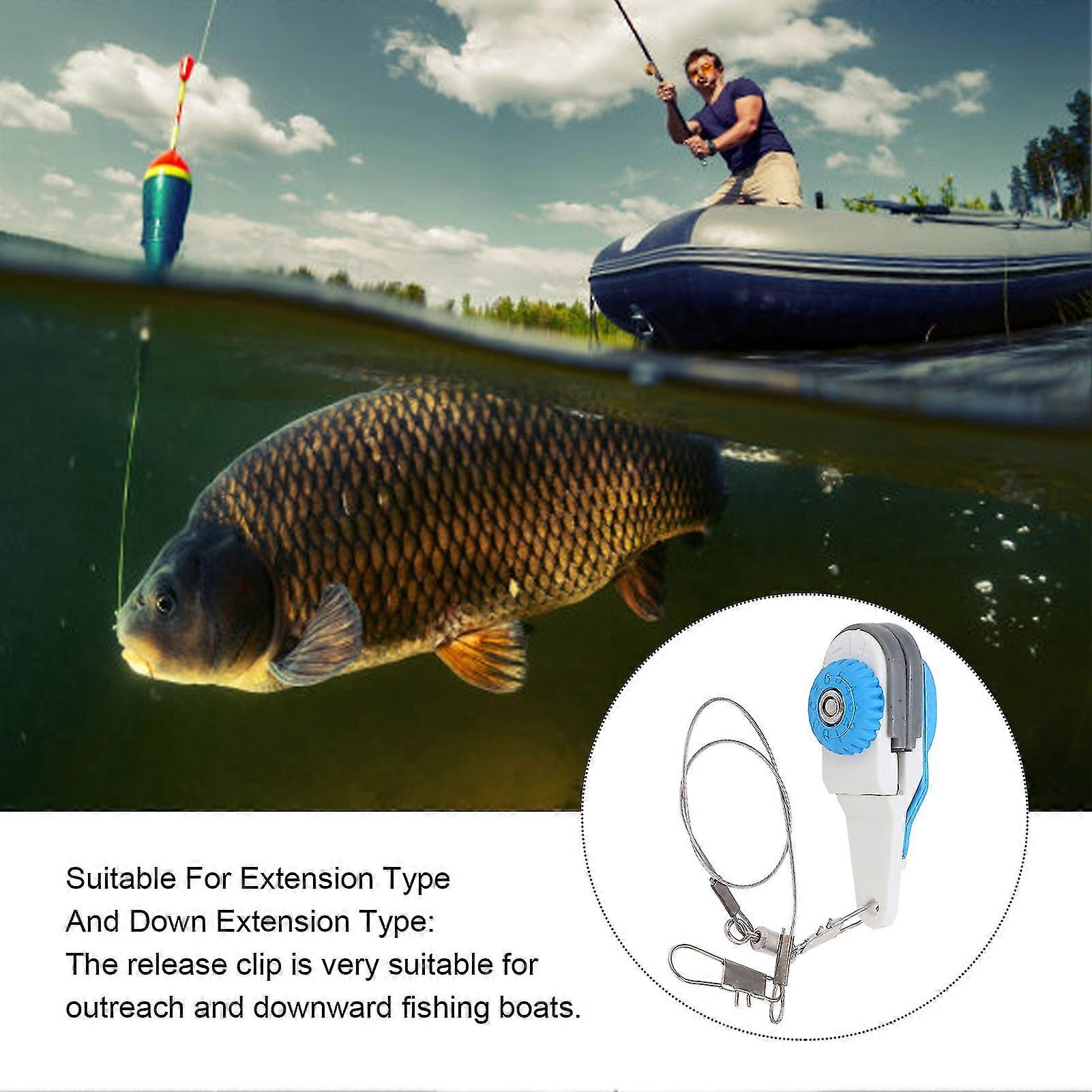 Outrigger Glider Board Unlock Clips Adjustable Heavy Tension Downrigger ...