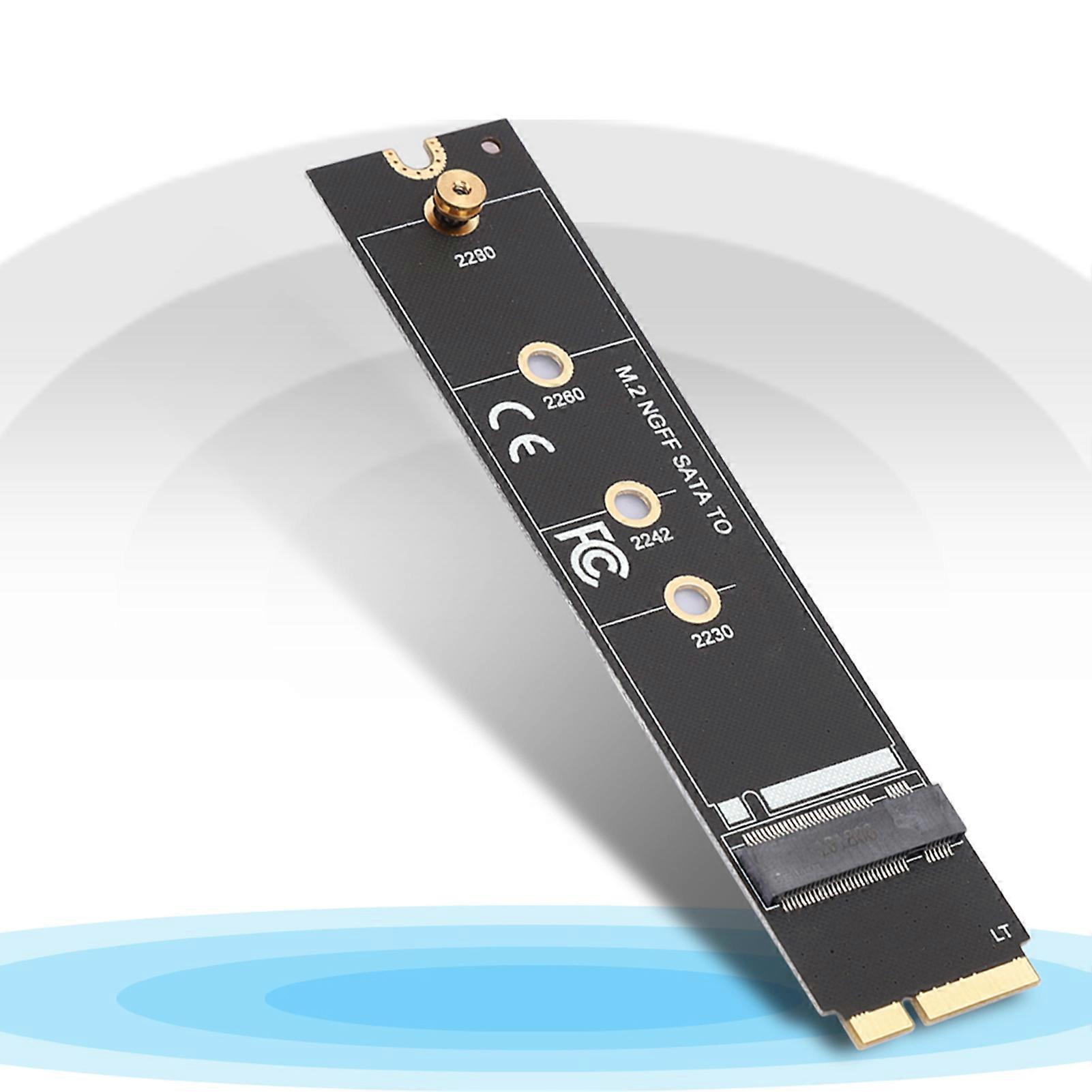 SSD Adapter Card M2 SATA for OS X 2012 SolidState Hard Disk Riser Card ...