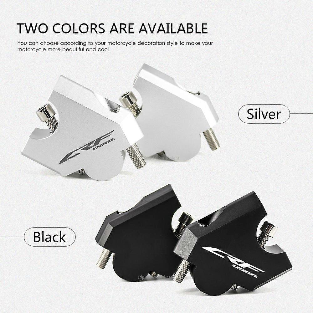 Motorcycle Handlebar Risers Clamp Mounting Mount Riser CNC Billet ...