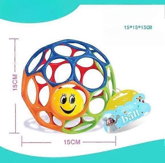 (large size)Oball Easy Grasp Classic Ball BPA-Free Infant Toy in Red ...