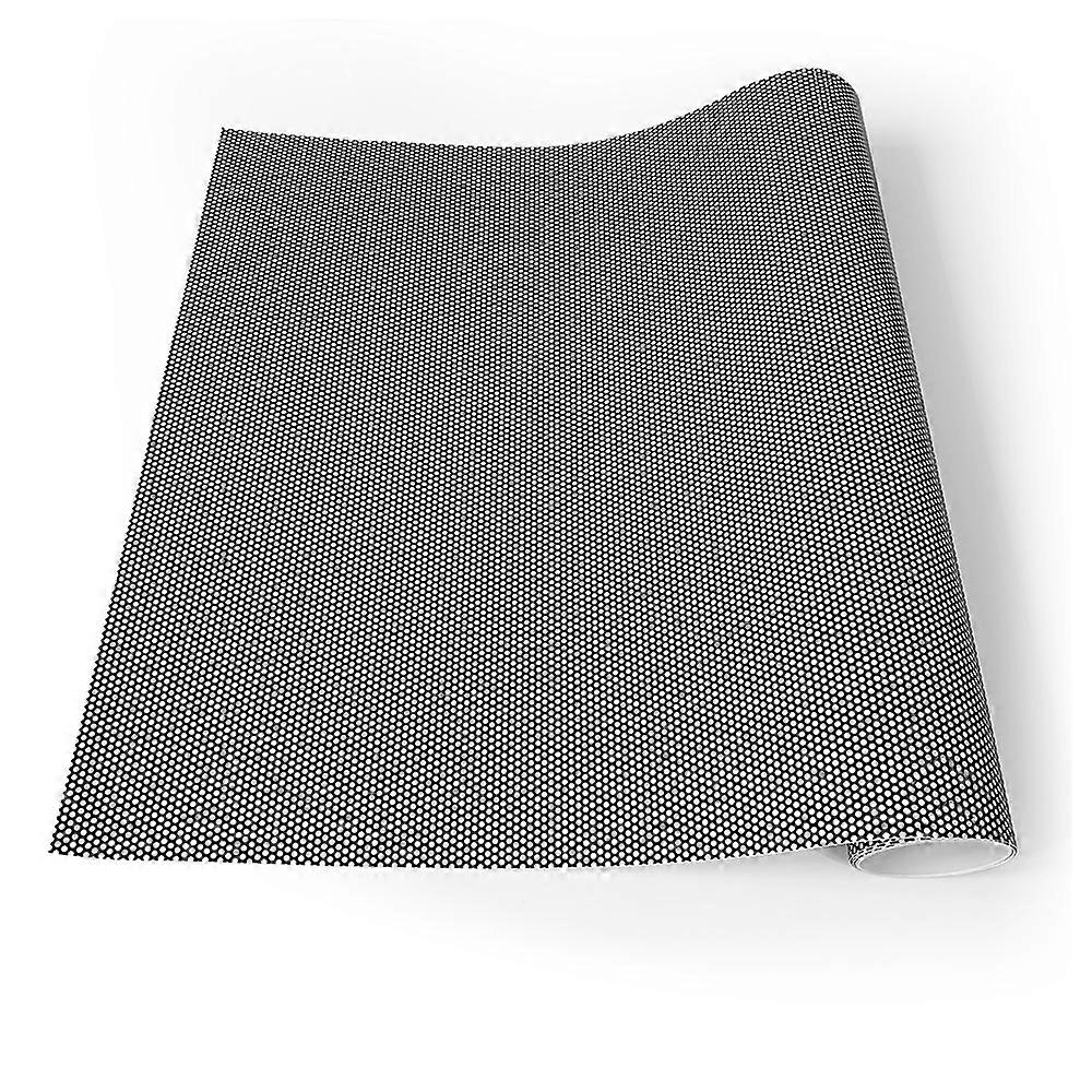 Black One Way Vision Fly Eye Tint Perforated Mesh Film Car tint Window ...