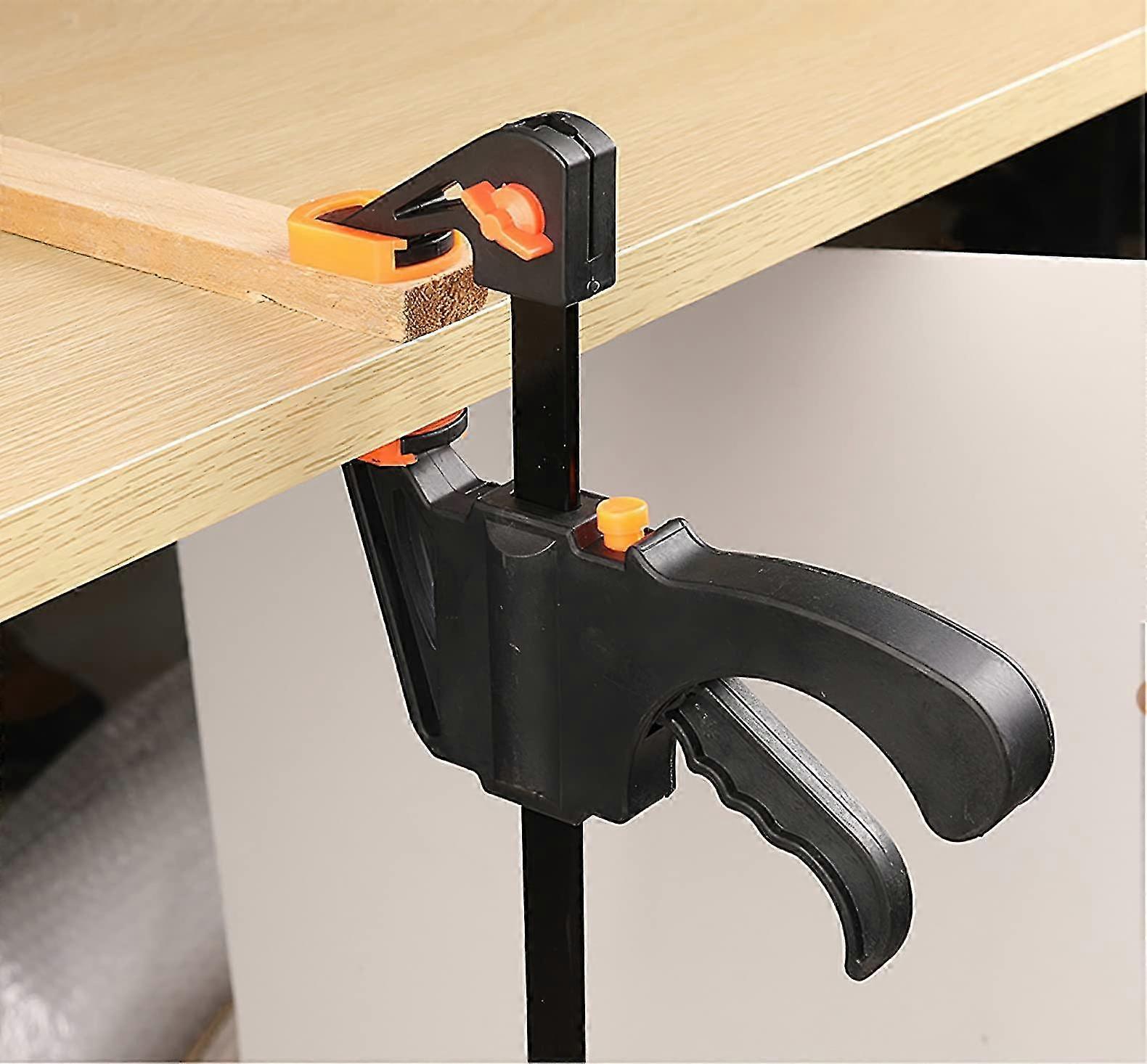 10 Pieces One Hand Clamps, Ratchet Table Clamp, Quick Release Ratchet ...