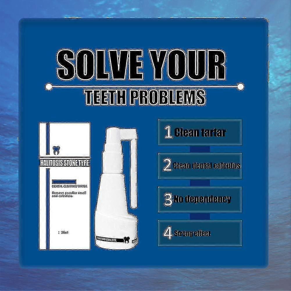 10/30ml Dental Calculus Cleaning Halitosis Stone Remove Teeth Whitening ...