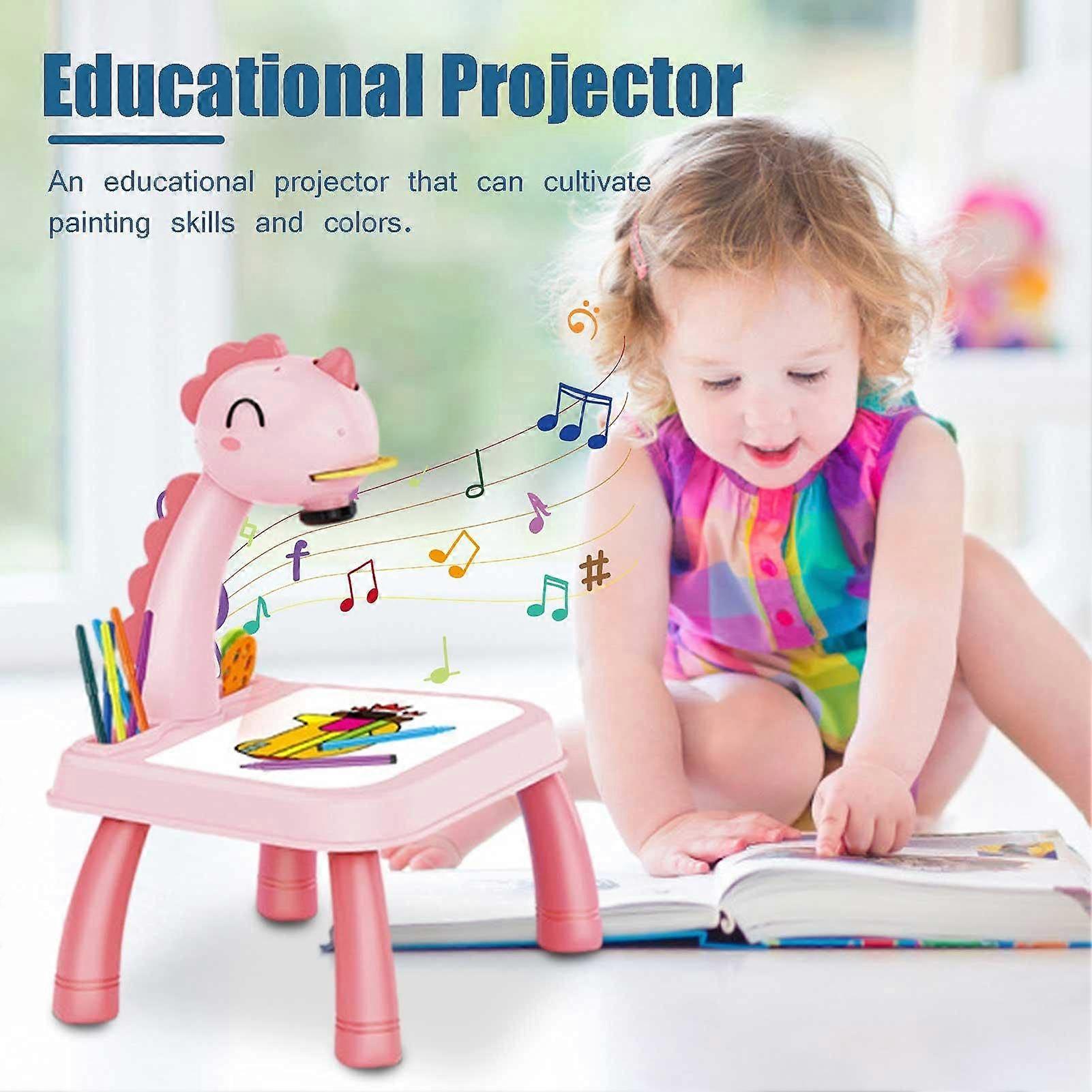 Drawing Projector Table For Kids Projection Drawing Board Cartoon ...