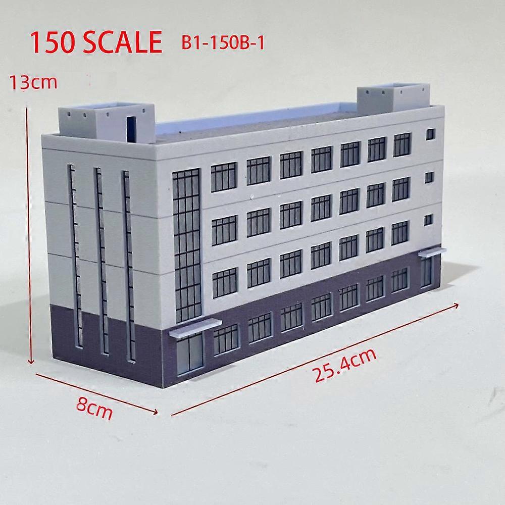 N Scale Building Model Railroad Layout Modern House Scene Display ...