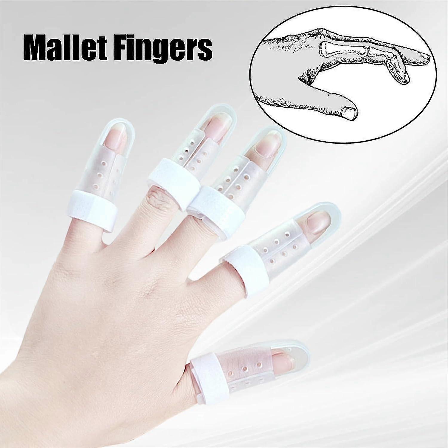 Finger Splint Brace, Mallet Finger Splints Pinky, Plastic Finger ...