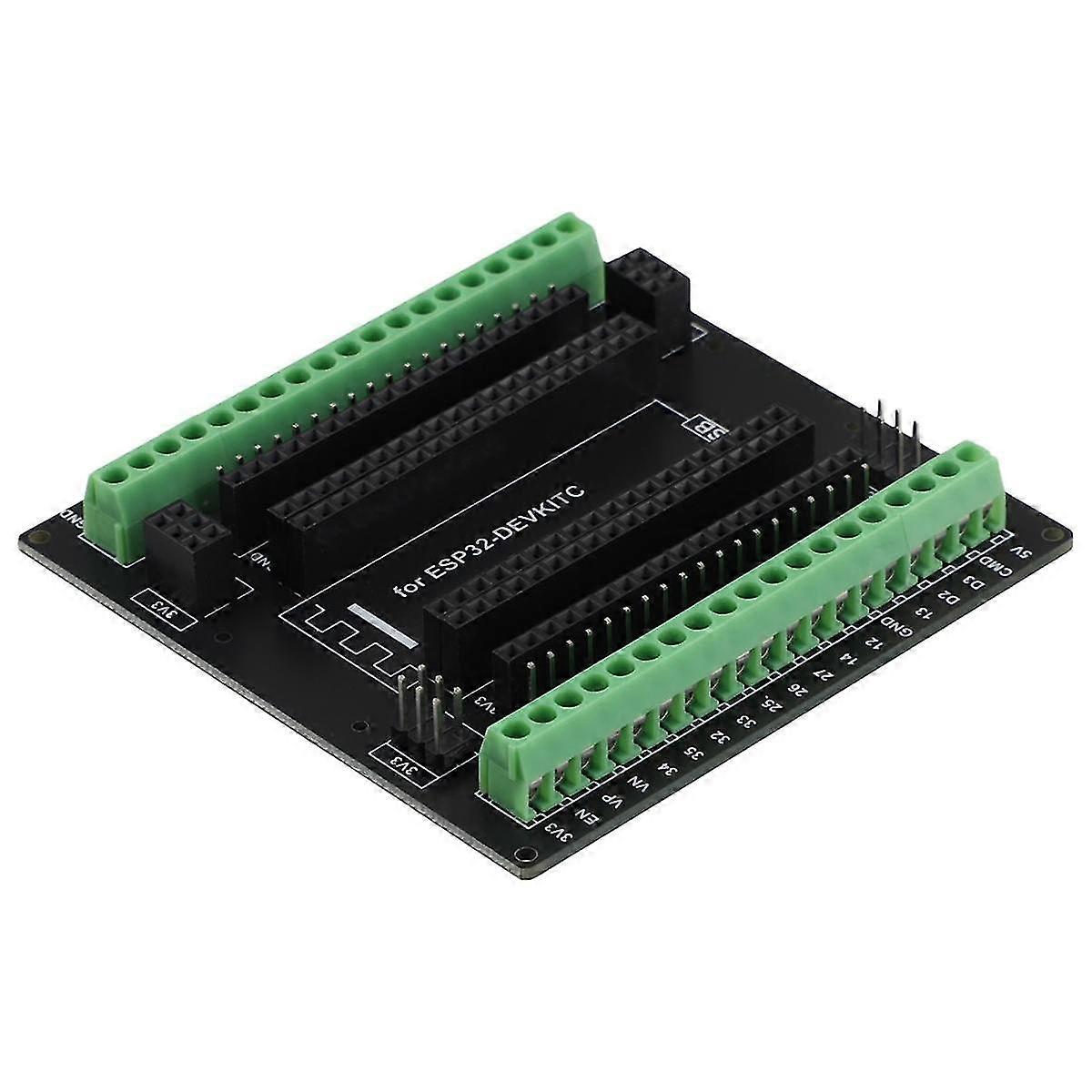 Esp32 Expanding Board Breakout Board For Esp Wroom 32 Esp32 Devkitc Gpio 1 Into 3 38pins Esp32