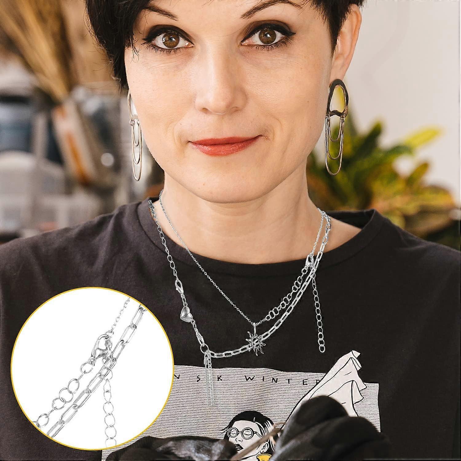 Lobster Clasp and Jump Ring Set - Jewelry Making Connectors | Fruugo UK