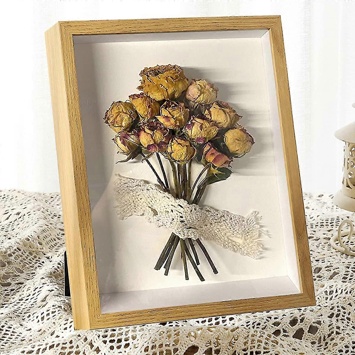Shadow Box Frame Display Case Hanging Shadowbox Picture Frame Tabletop ...