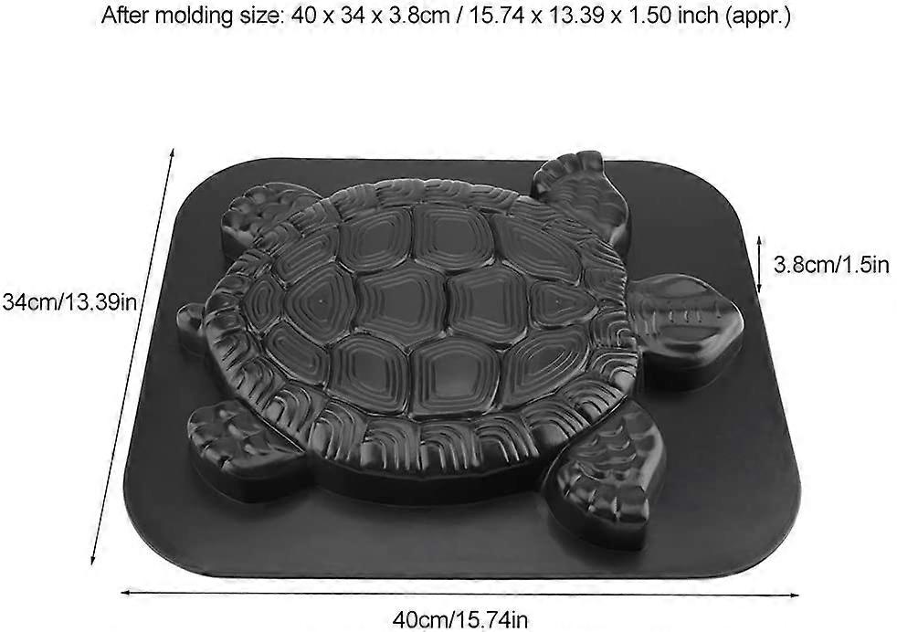Turtle Paving Mold Plastic Paving Medium Concrete Molds Stones Stepping ...