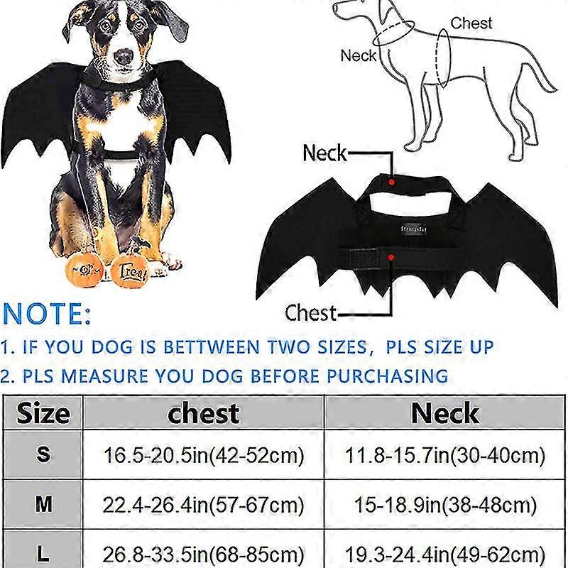 Halloween Costume for Dogs Pet Bat Wings Cat Dog Bat Costume Wings ...