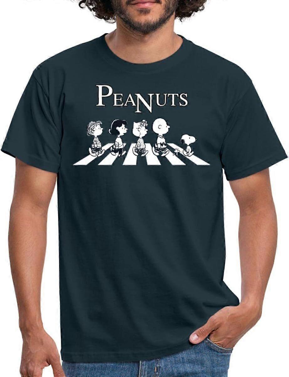 Peanuts The Peanuts Abbey Road Men's T-Shirt | Fruugo UK