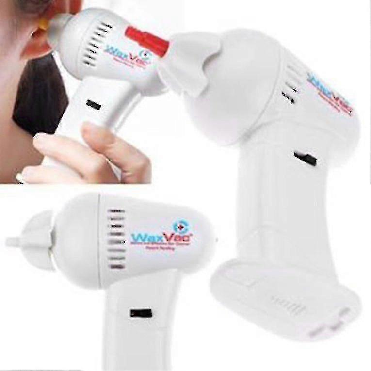 Portable Electronic Ear Vacuum Cleaner Ear Wax Vac Removal Safety ...