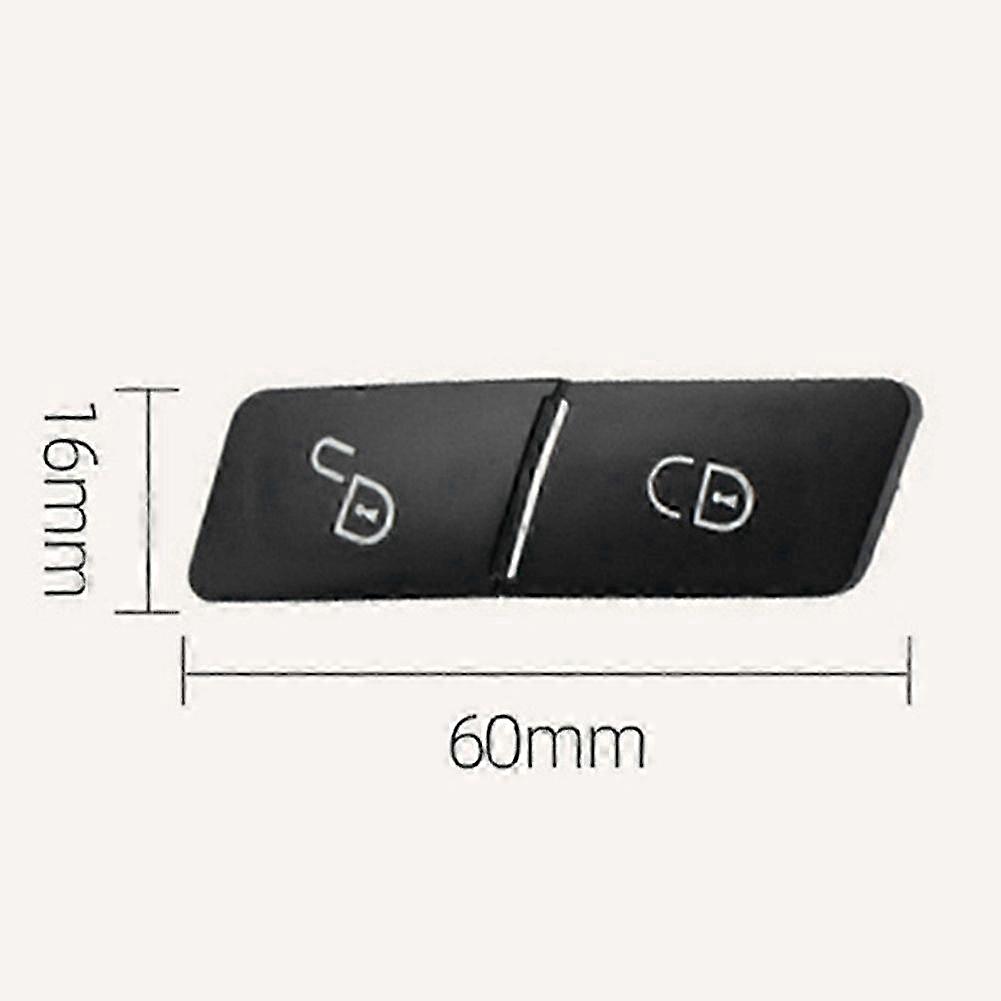 1 Pair Black Door Lock Switch Button Lock Switch 2049058402 for C-Class ...