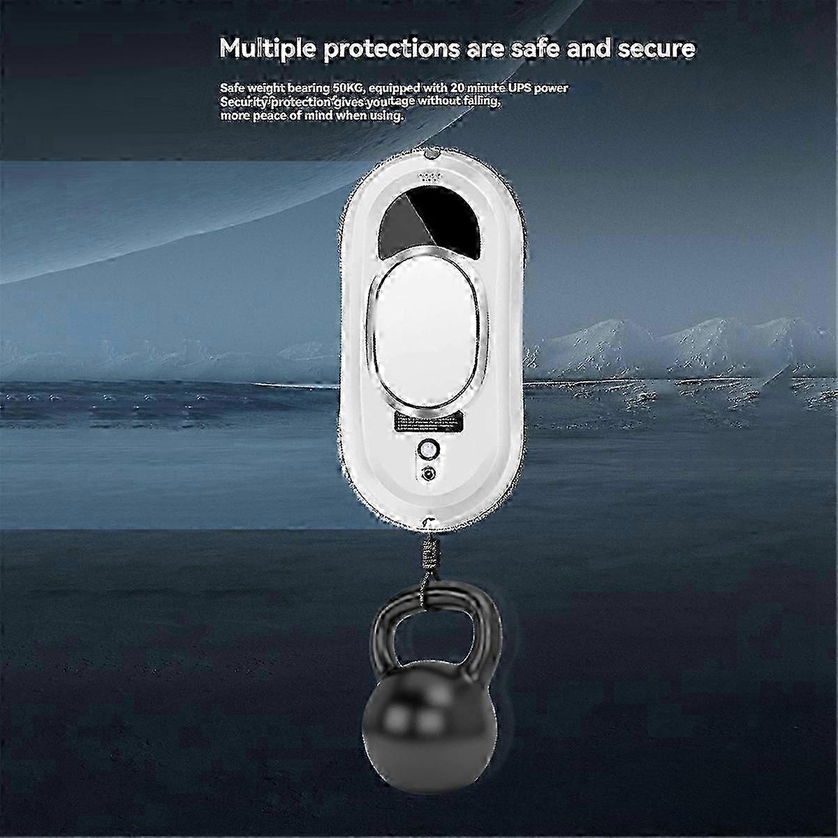 Smart Window Cleaning Robot with Strong Suction and Remote Control for ...