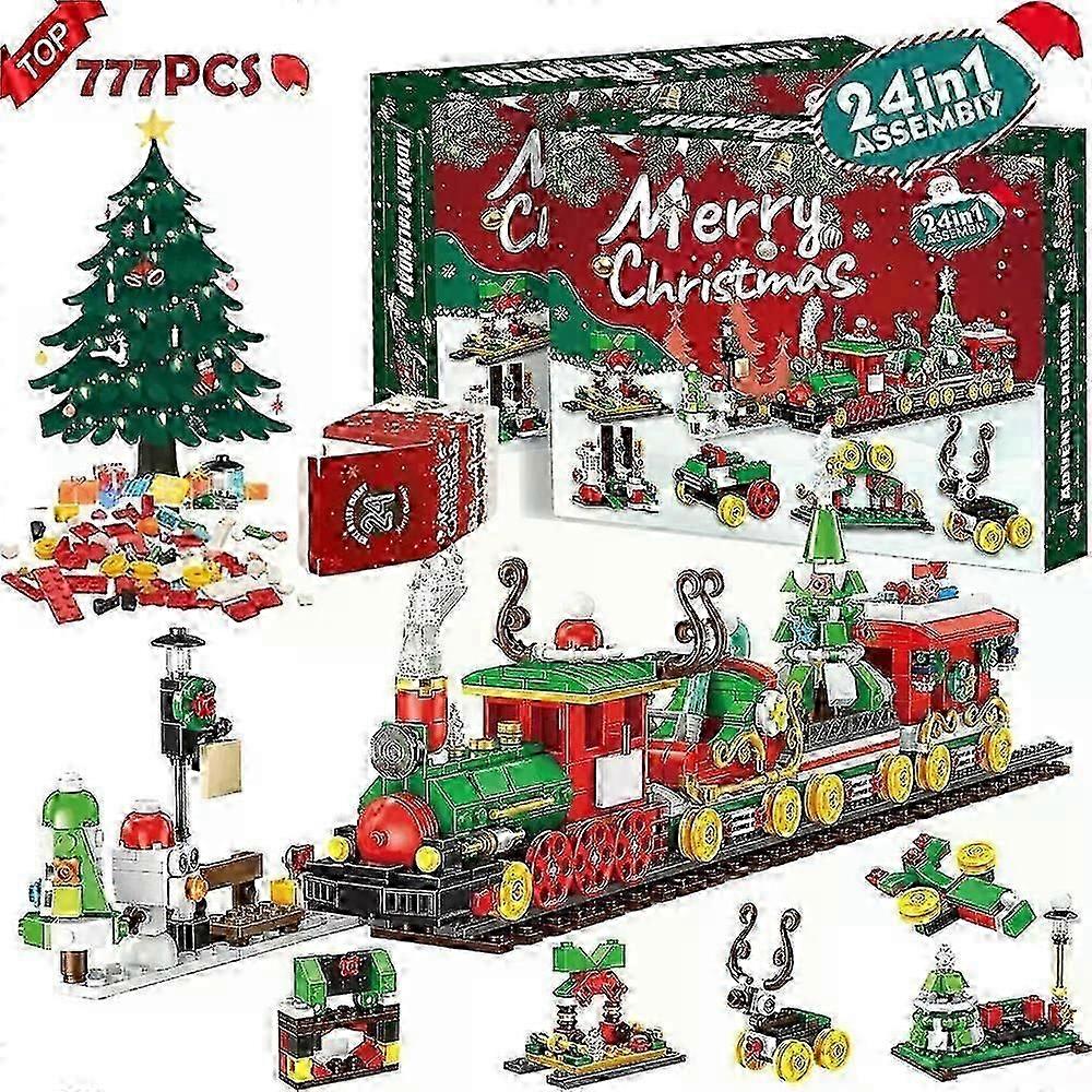 Christmas Advent Calendar 2026 Gift Box, Christmas Tree, Train, 24-Day ...