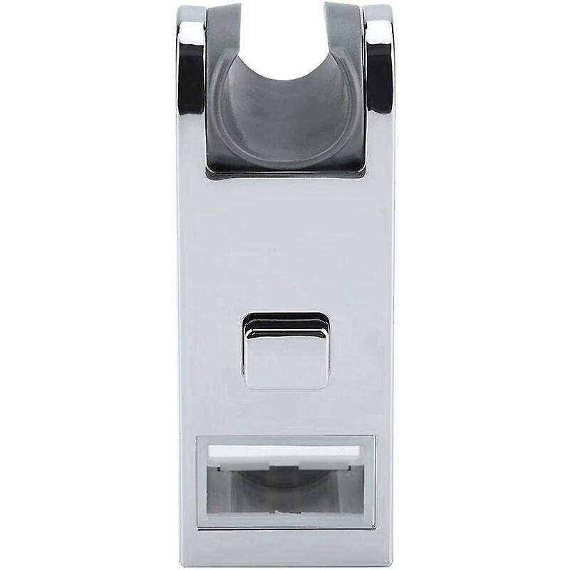 Chrome Plastic Adjustable Height Square Shower Slider Bar Replacement ...