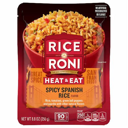Rice A Roni Heat & Eat Spicy Spanish Rice 3 Pack | Fruugo UK
