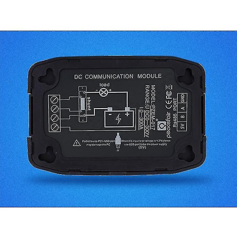 Pzem-017 Dc 0-300v Current Meter 0-300v Rs485 Modbus Voltmeter Power ...