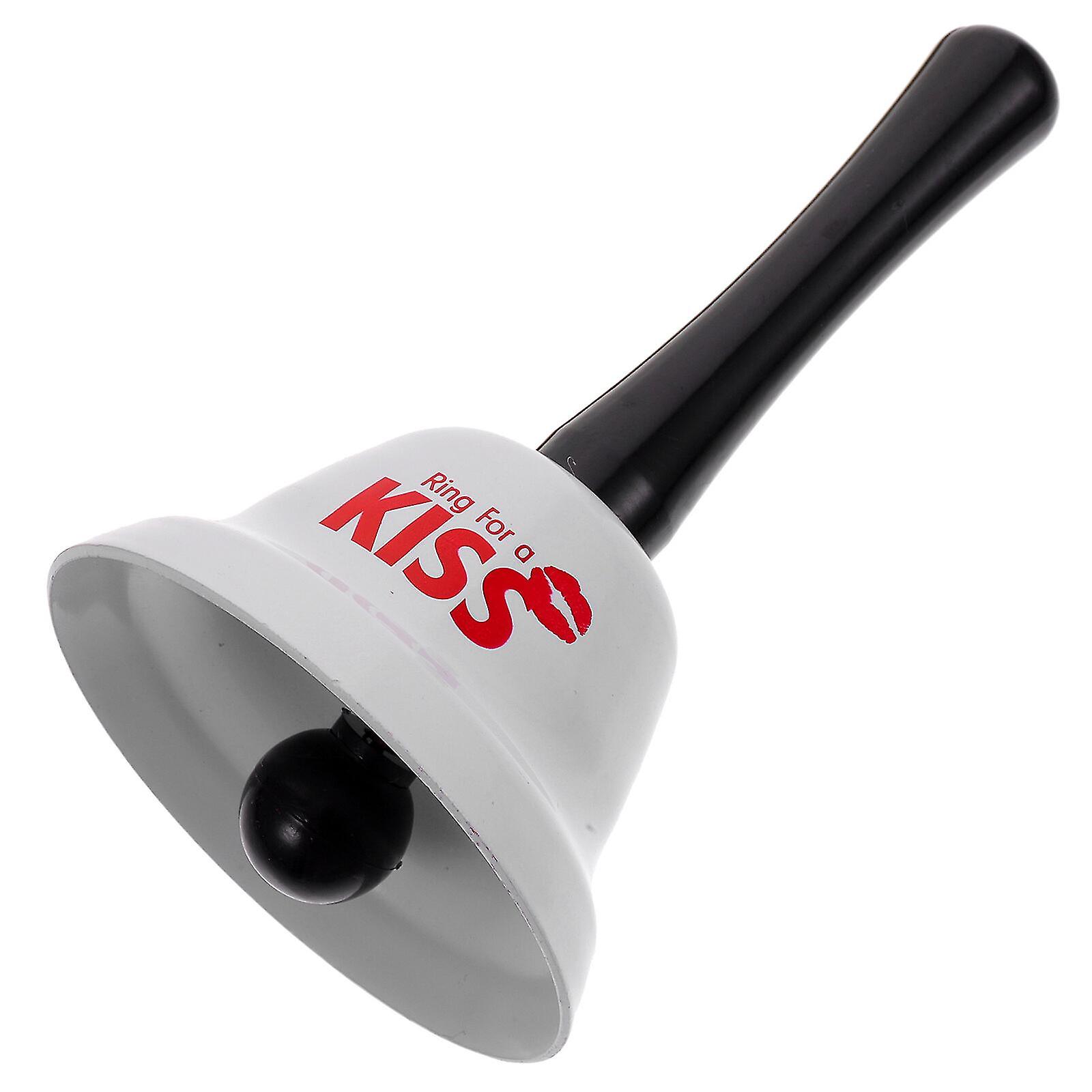 Ring For A Kiss Bell Portable Hand Bell Wedding Cheering Bell Novelty ...