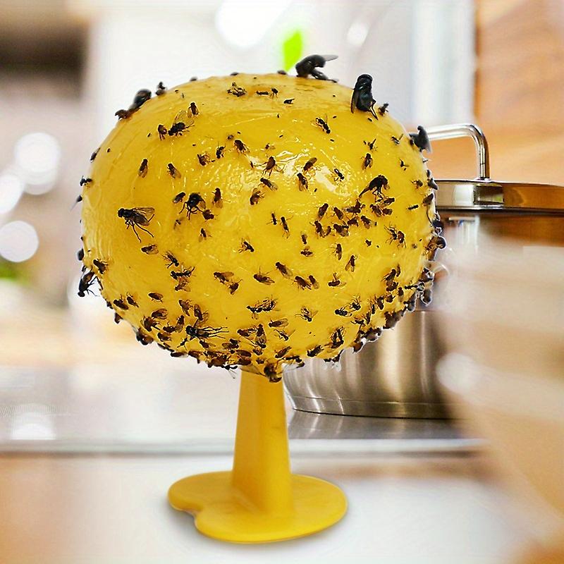 1pc, Fruit Fly Balls Fly Ball Trap Sticky Insect Ball Citrus Needle ...