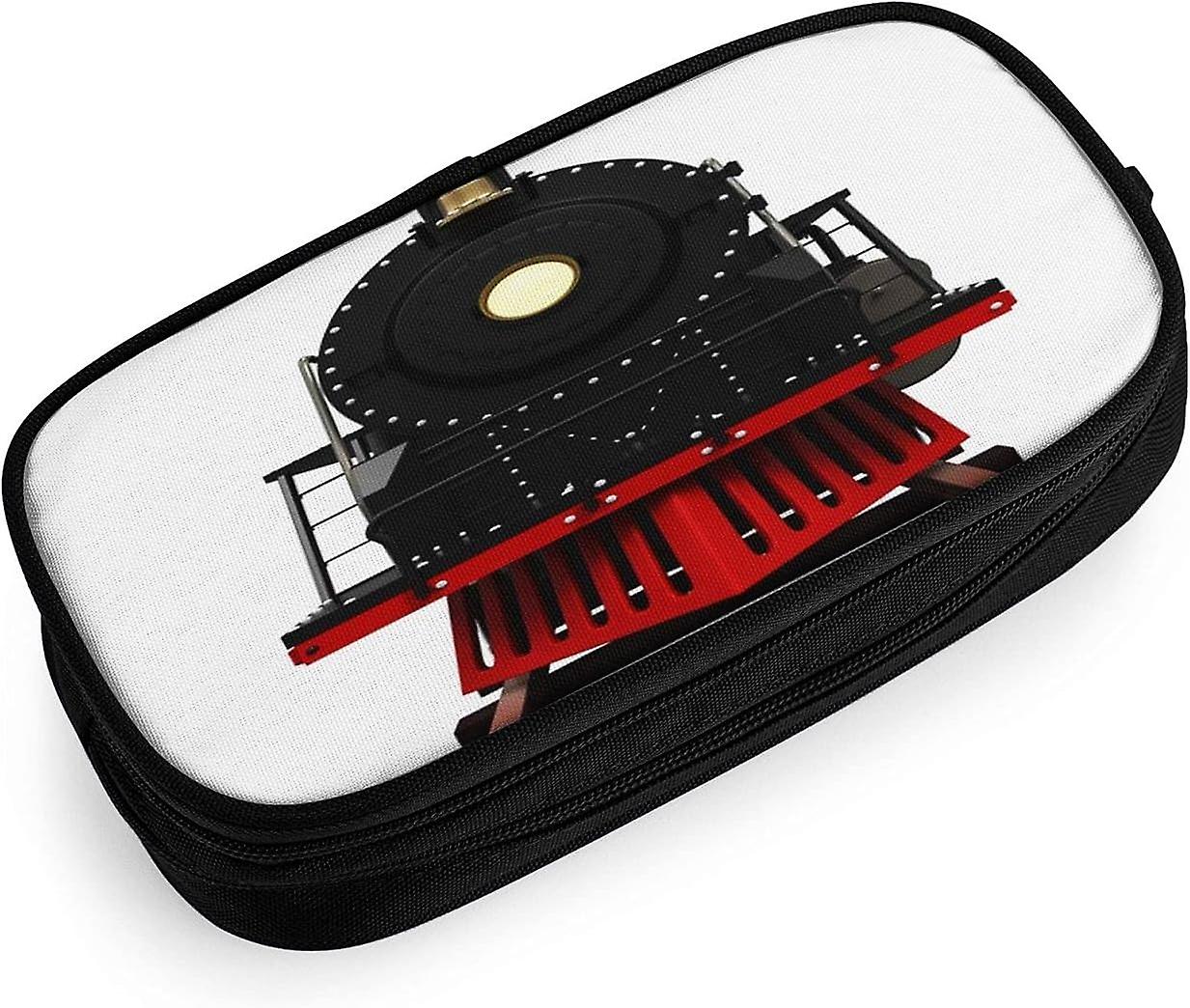 Pencil Case West Steam Locomotive Train Rendering, Big Capacity Large ...