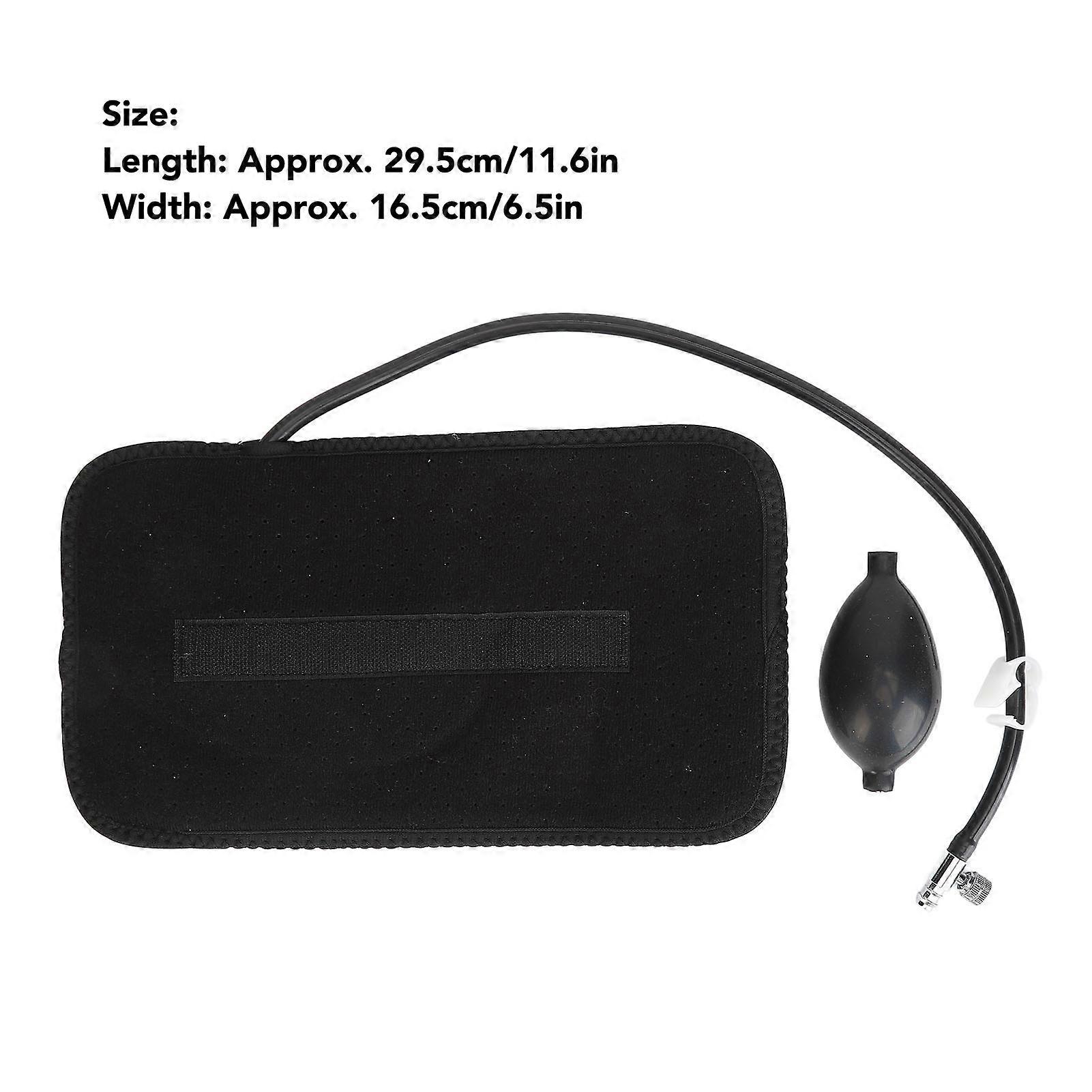 Inflatable Lumbar Support Pillow Ergonomic Design Lower Back Support ...