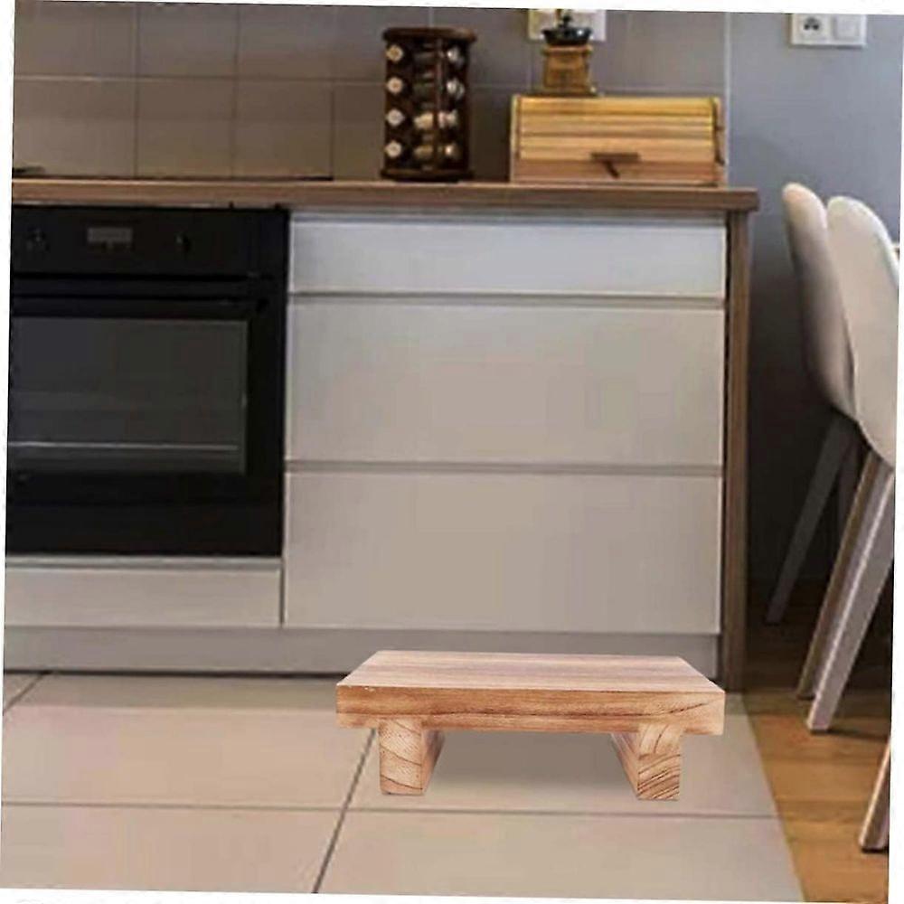 Bedside Step Stool Foot Stool Under Desk Kitchen Stool for Wood Foot ...