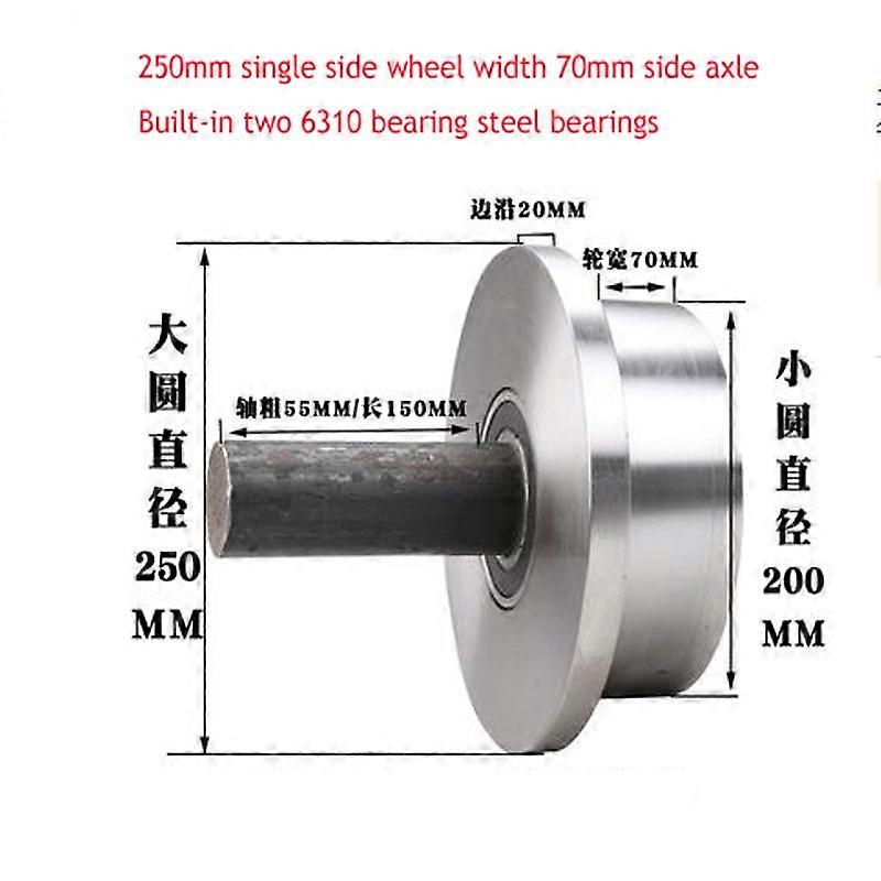 Freight Train Track Wheel / Freight Elevator Elevator Channel Steel ...