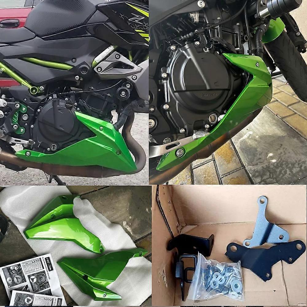 Motorcycle Lower Engine Guard Bellypan For Z400 Under Cowling Fairing ...