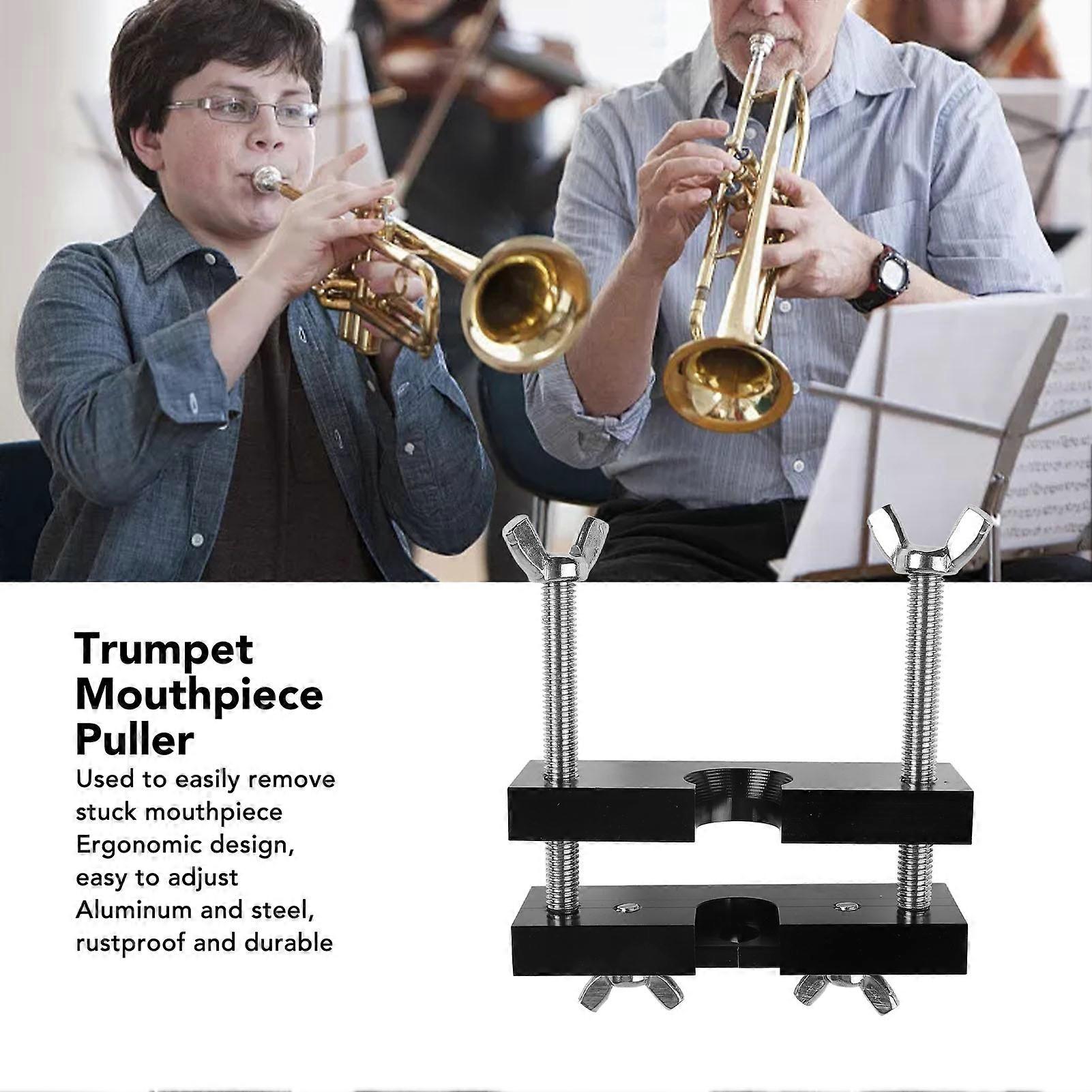 Trumpet Mouthpiece Puller Adjustable Tenor Horn Nozzle Metal Removal ...